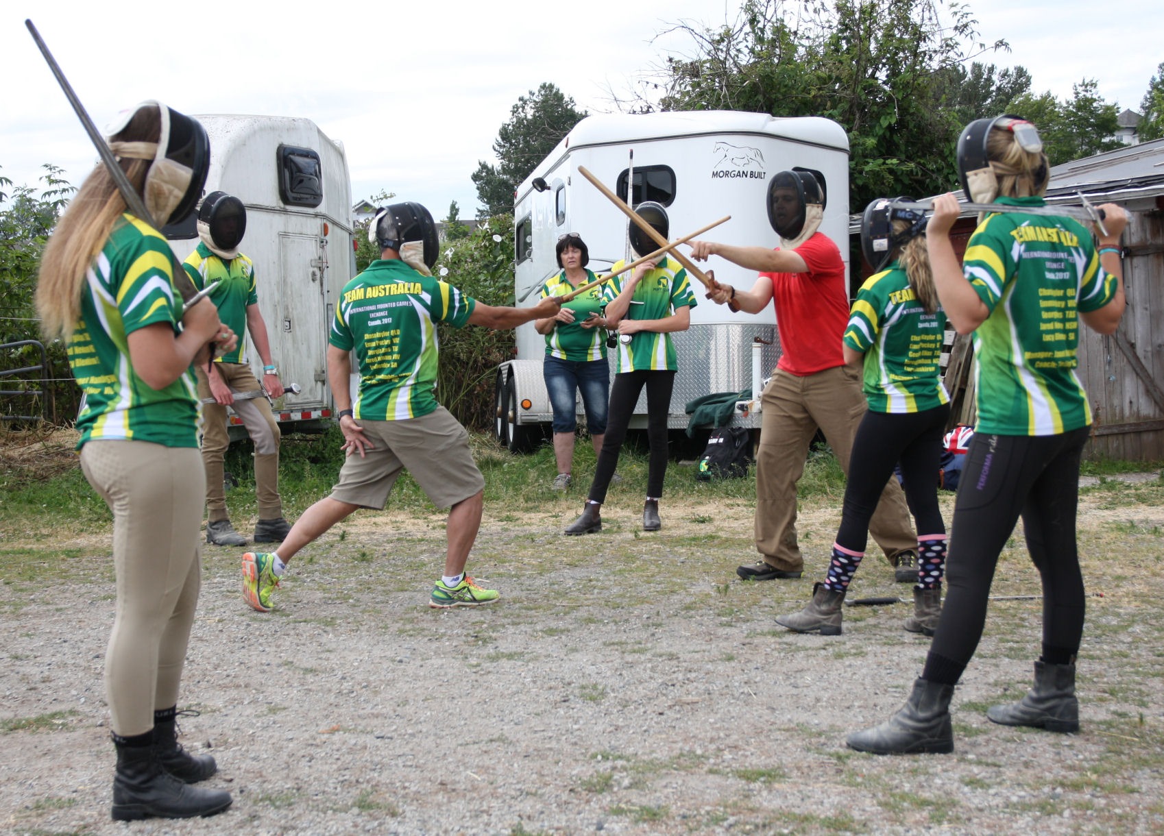 International Mounted Games meet Mounted Combat - Academie Duello ...